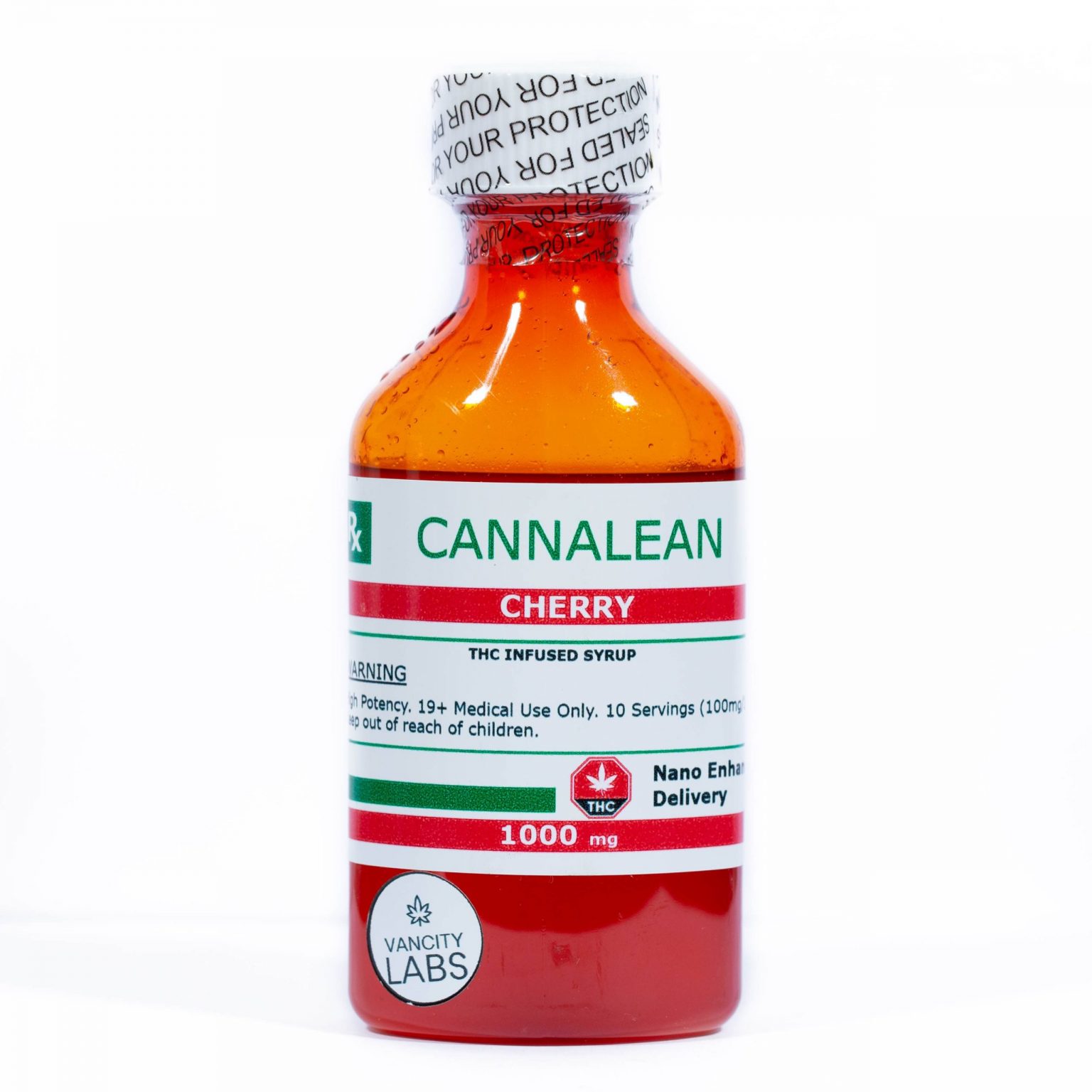Vancity Labs - Cannalean Infused Syrup (1000mg THC) - WDV
