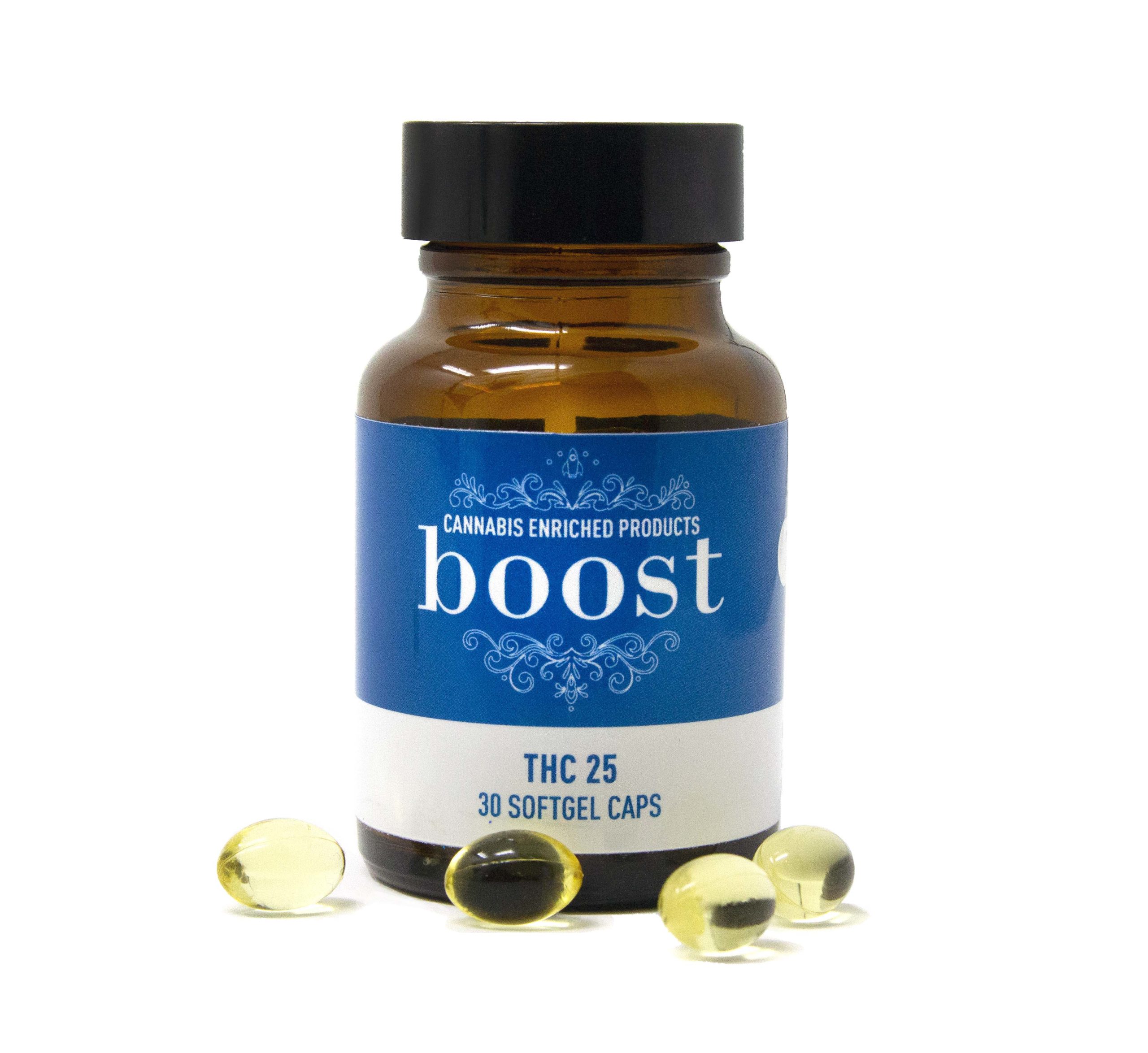 Buy Boost – THC Gel Capsules - Weed Delivery Vancouver